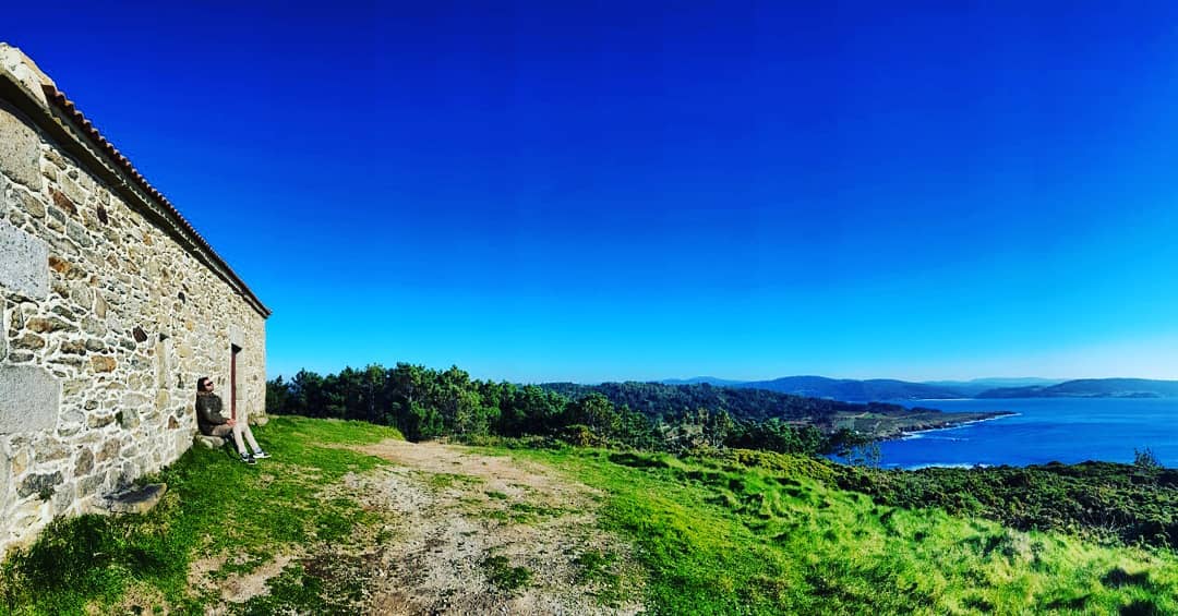 Disconnected ???? . . . . . . . #church #camariñas #sea #sky #landscape ...