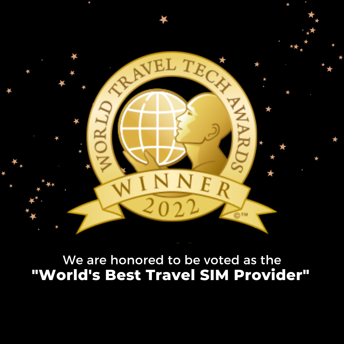 BNESIM has been awarded as "World's Best Travel Sim Provider"