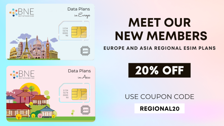 eSIM Offers: Discount Codes & Cashbacks