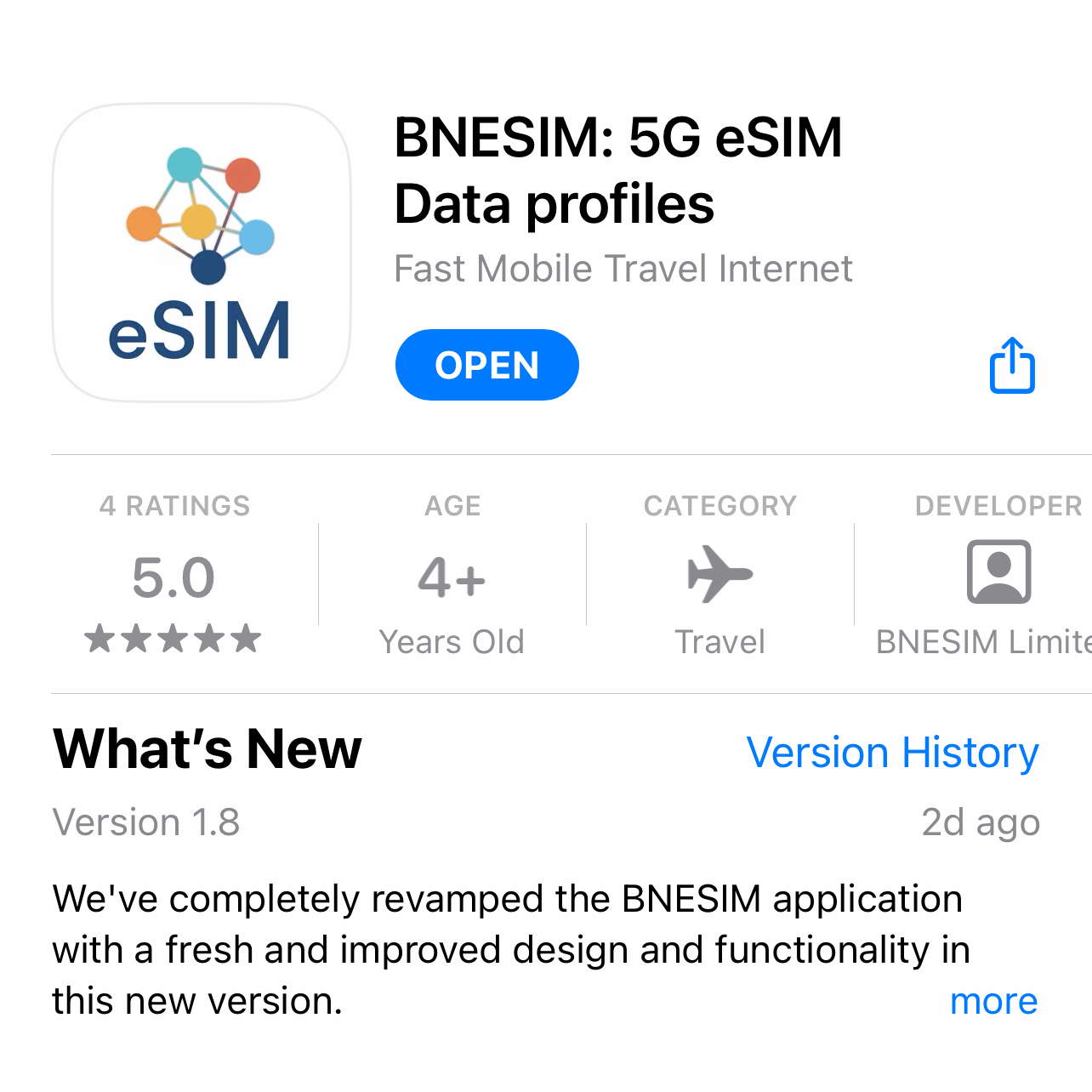 BNESIM Unveils Major eSIM App Upgrade