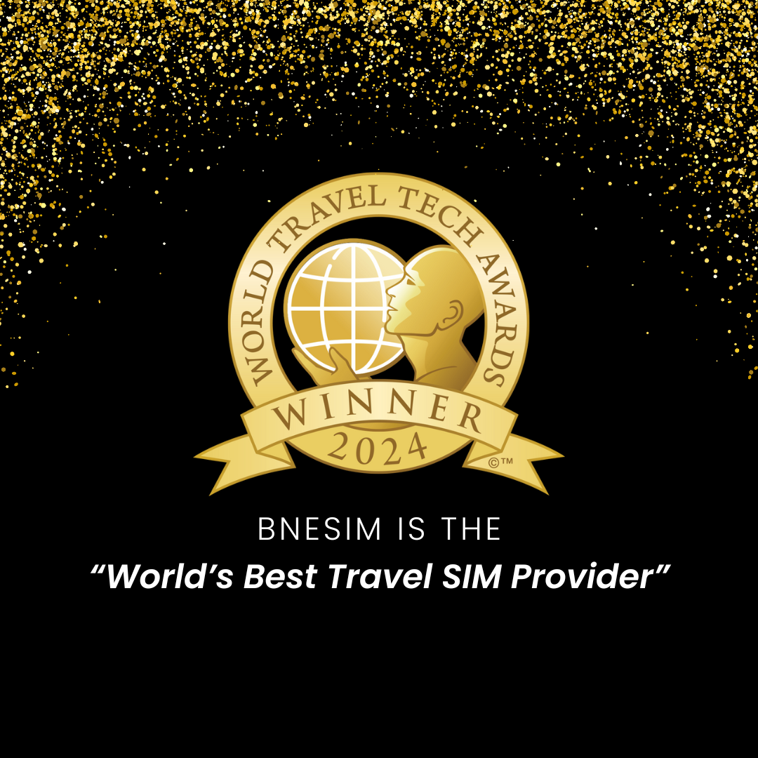 BNESIM Secures World's Best Travel SIM Provider 2024 - BNESIM