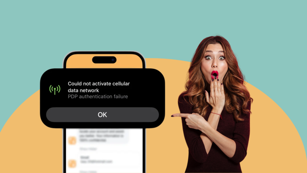 Why Your Phone Shows PDP Authentication Failure? How to Fix It?